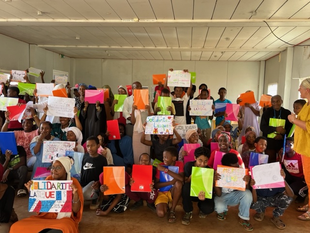 L’école de Bonovo accueille Solidarité Laïque : un moment fort de ...